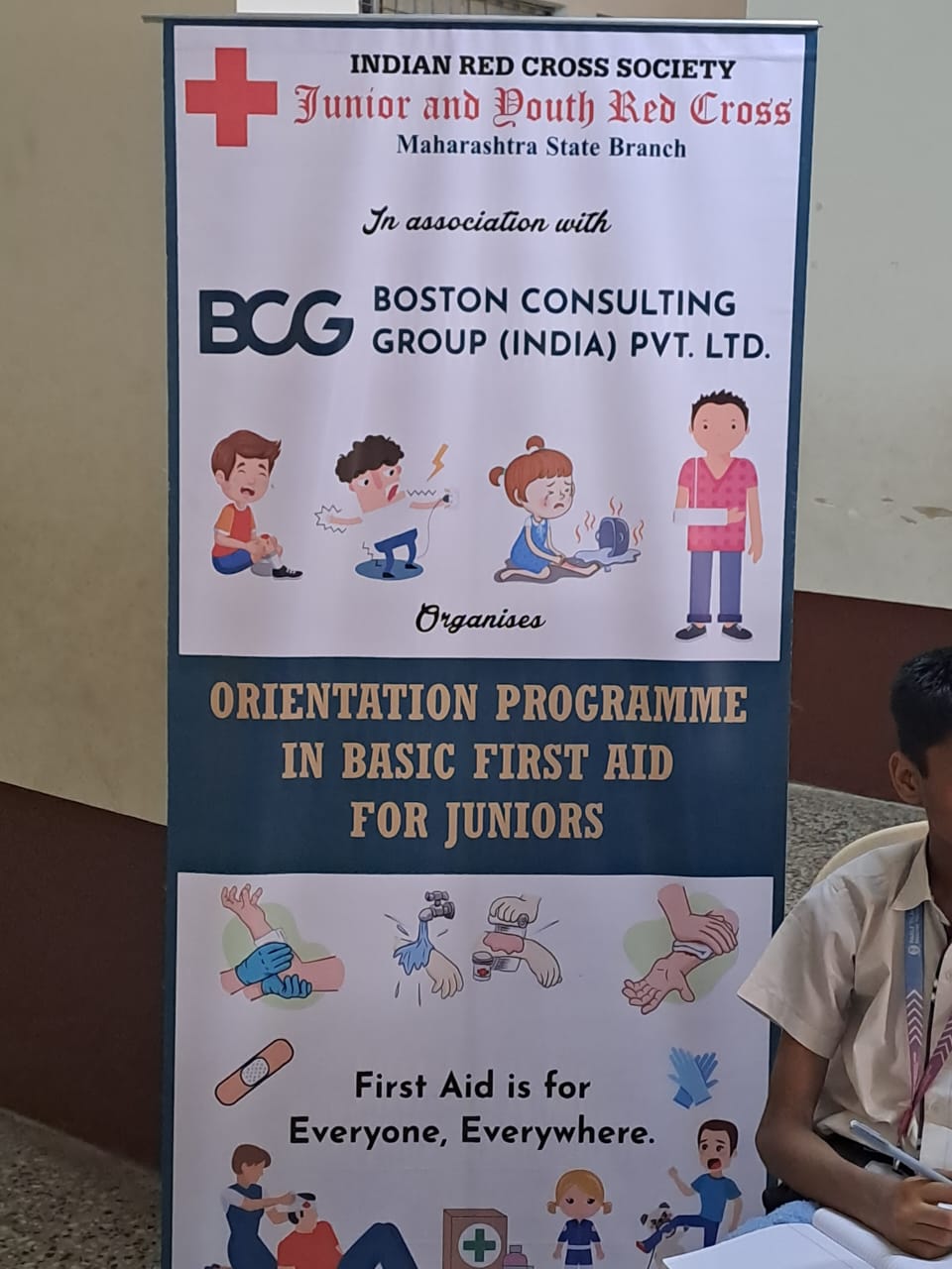 A First Aid workshop was held for the students of Std. 9 at Parle Tilak ...