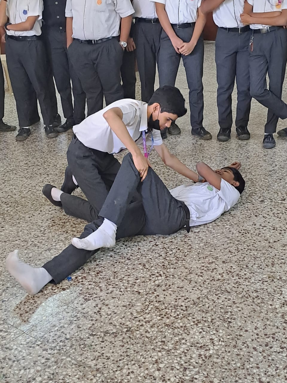 A First Aid workshop was held for the students of Std. 9 at Parle Tilak ...