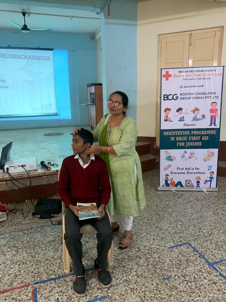 First Aid Training Program by Indian Red Cross Society – PTVEM ...