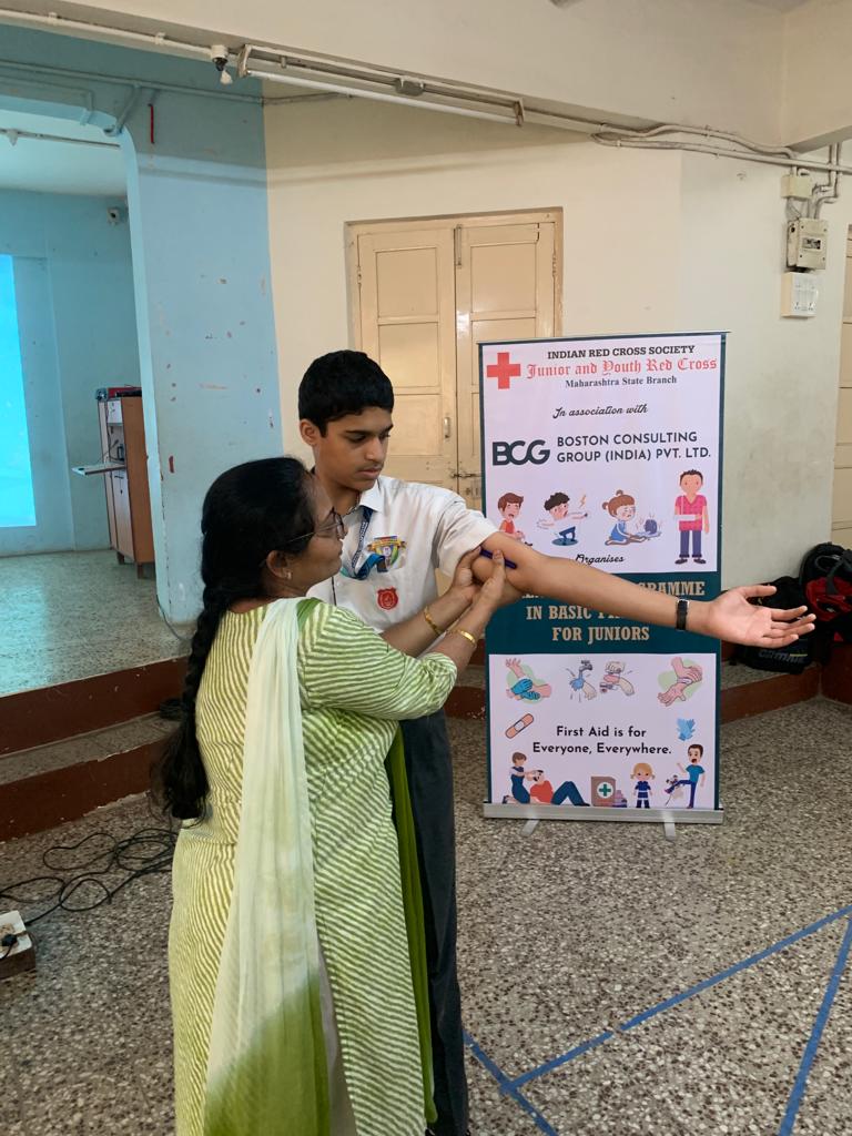 First Aid Training Program by Indian Red Cross Society – PTVEM ...